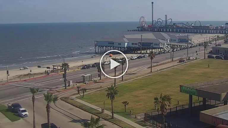 73rd St Beach | Galveston Webcam | Live Texas Beach Cams