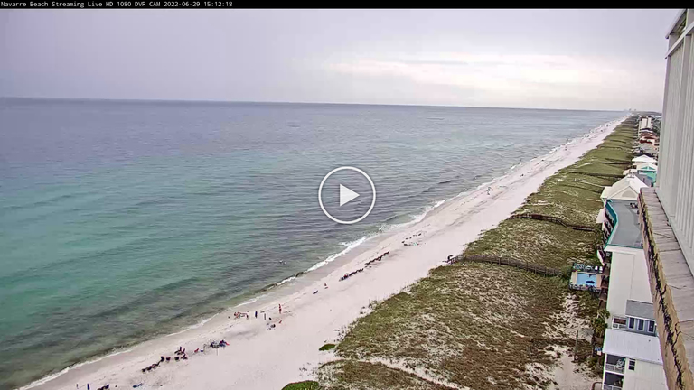 Navarre Pier | Navarre Beach Webcam | Live Florida Beach Cams