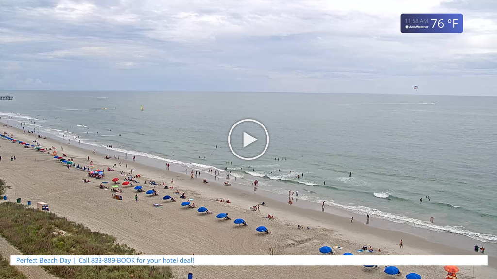 2nd Ave Pier | Myrtle Beach Webcam | Live South Carolina Beach Cams